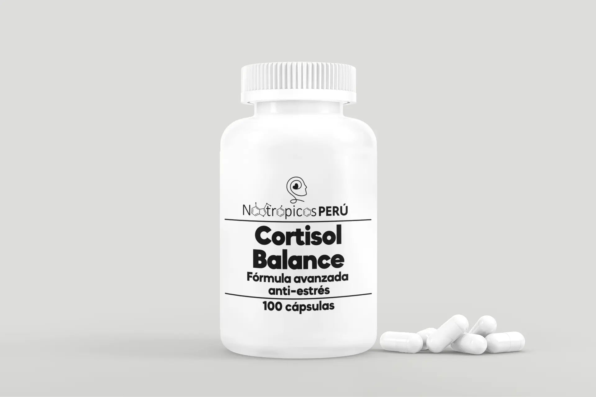 Cortisolbalance Fórmula Avanzada Anti Estrés 100 Cápsulas Nootrópicos Perú