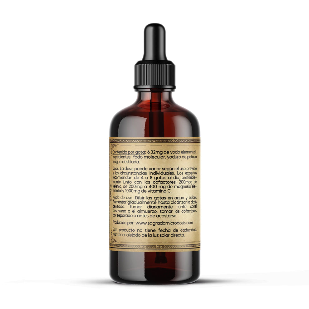 Solución de Lugol 5% (Yodo) - Nootrópicos Perú